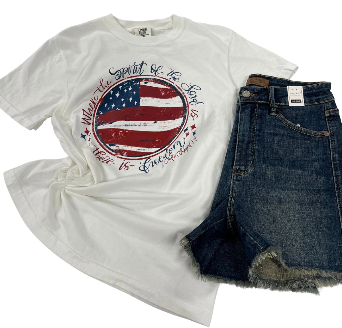 There is Freedom Graphic Tee – Three Birdies Boutique